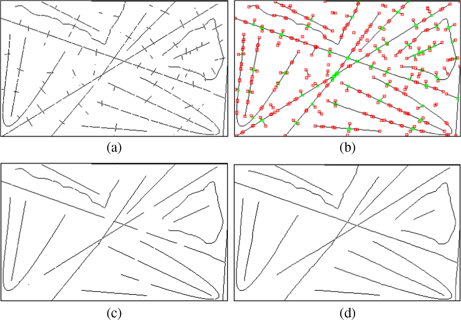Road identification in aerial images on fractional differential and one ...