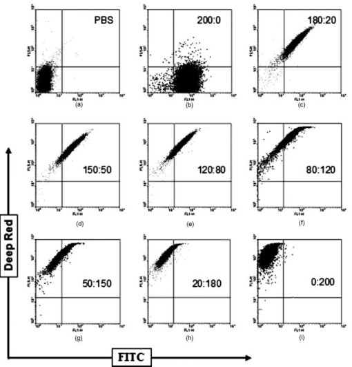 Quantitative two-photon flow cytometry—in vitro and in vivo