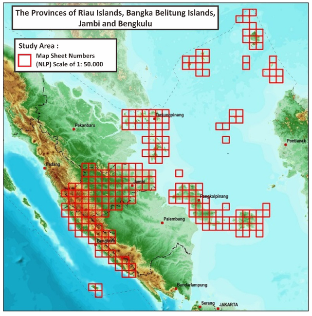 Development of land-cover spatial database using satellite imagery ...