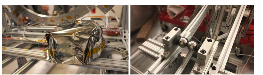 Stressed deformable reflector design and pneumatic membrane antenna for ...